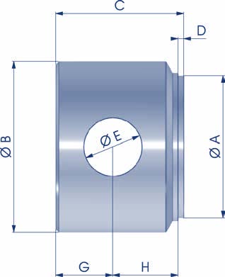 Holed End Plug - Components in Millimeters - Components For Hydraulic ...
