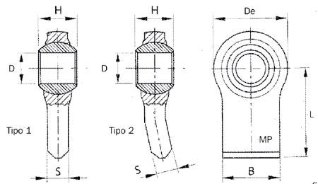 Ball Joints -Components For Hydraulic Cylinders